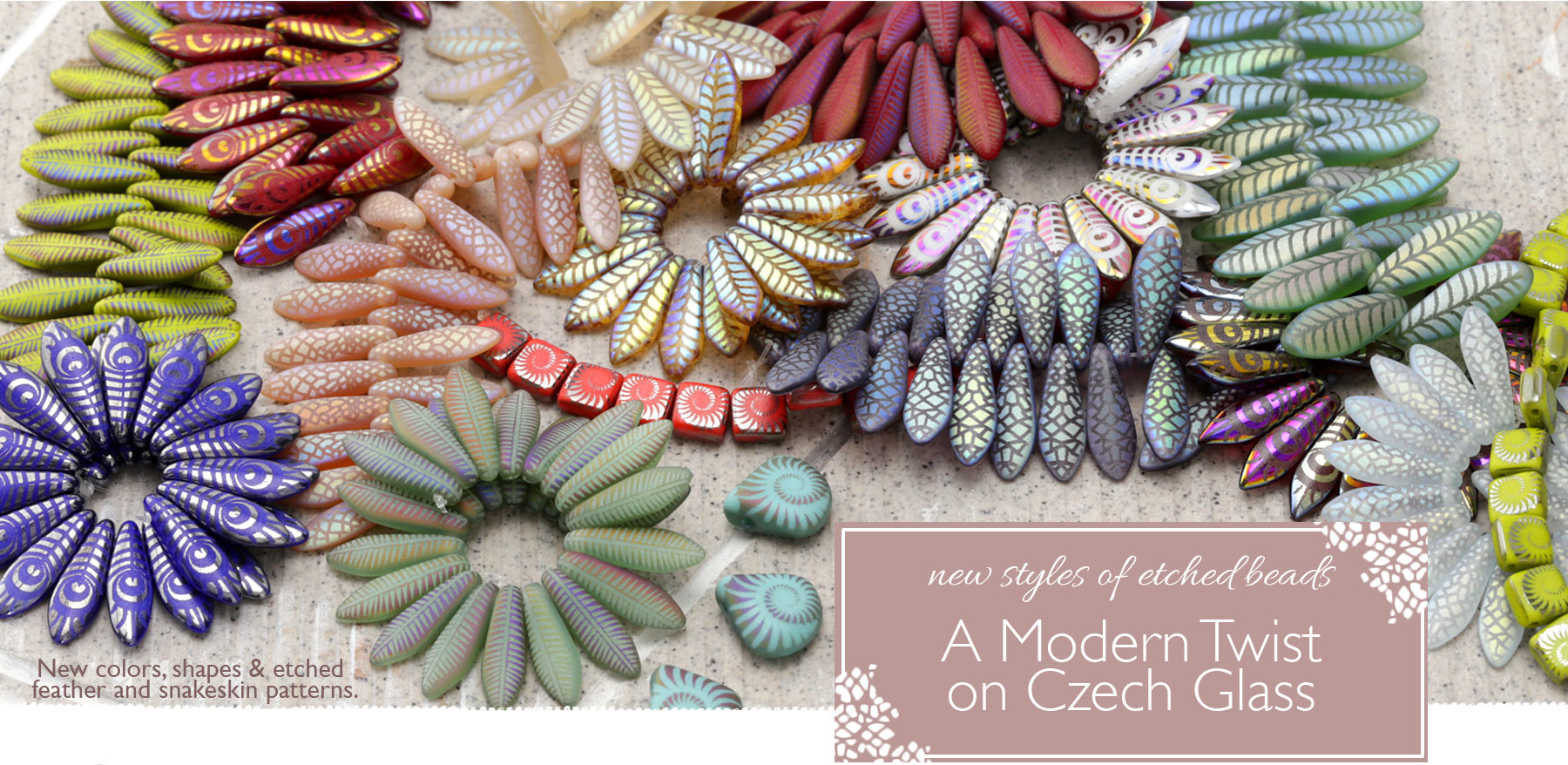 Lima Beads has Gemstone Beads, Metal, Czech Glass, CZ, Findings & Supplies!